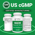 Niacin capsules for cardiovascular health
