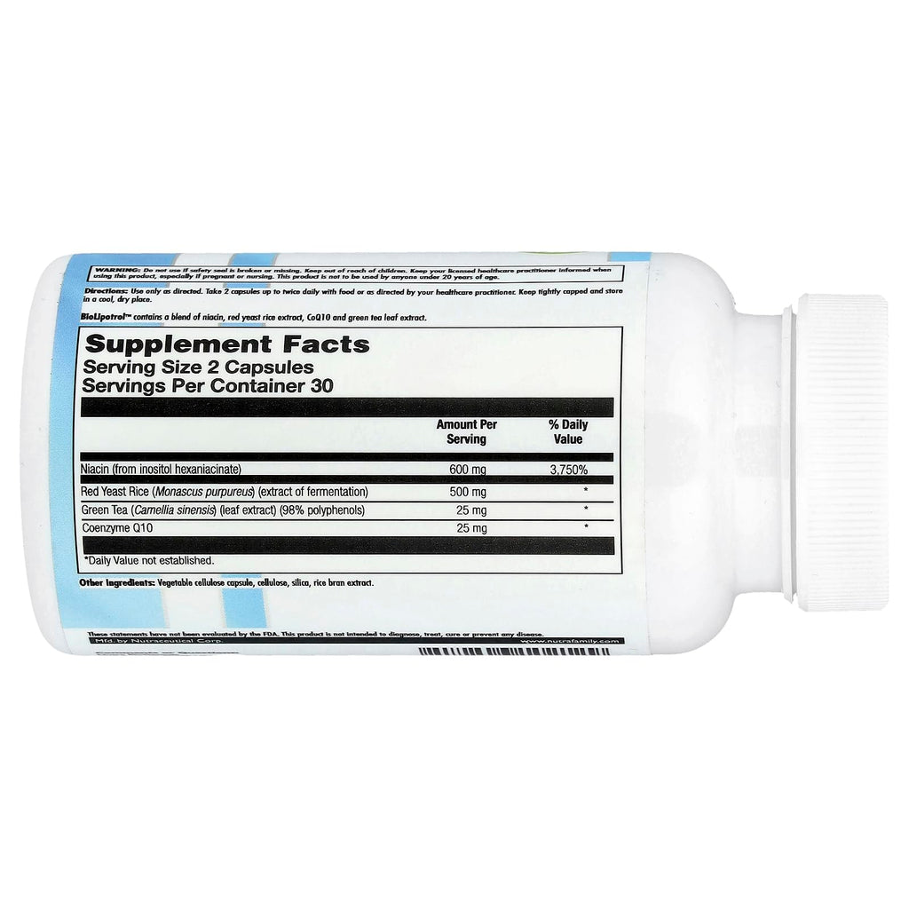 Niacin capsules for energy support