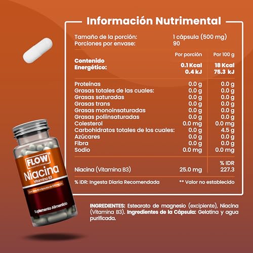 niacin capsules for vitality