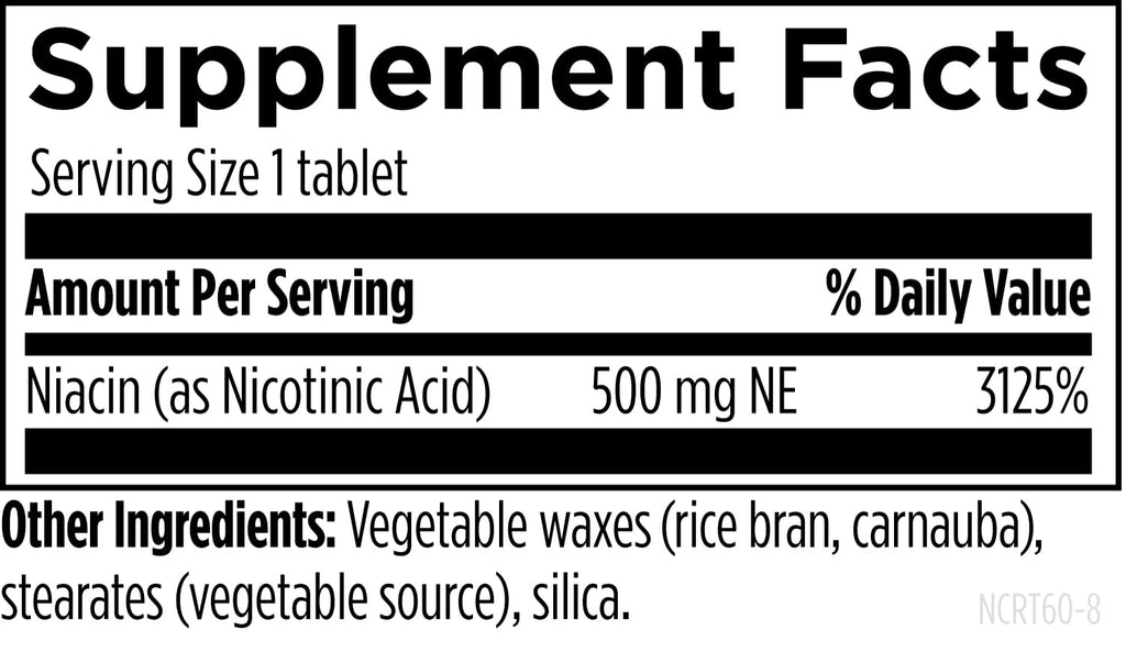 Niacin CRT for cardiovascular health