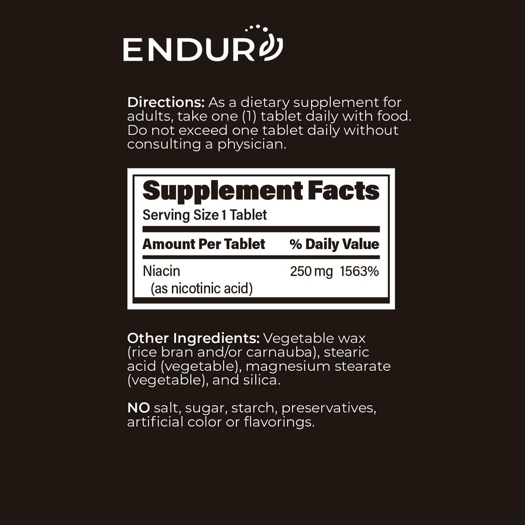 Niacin supplement for heart health