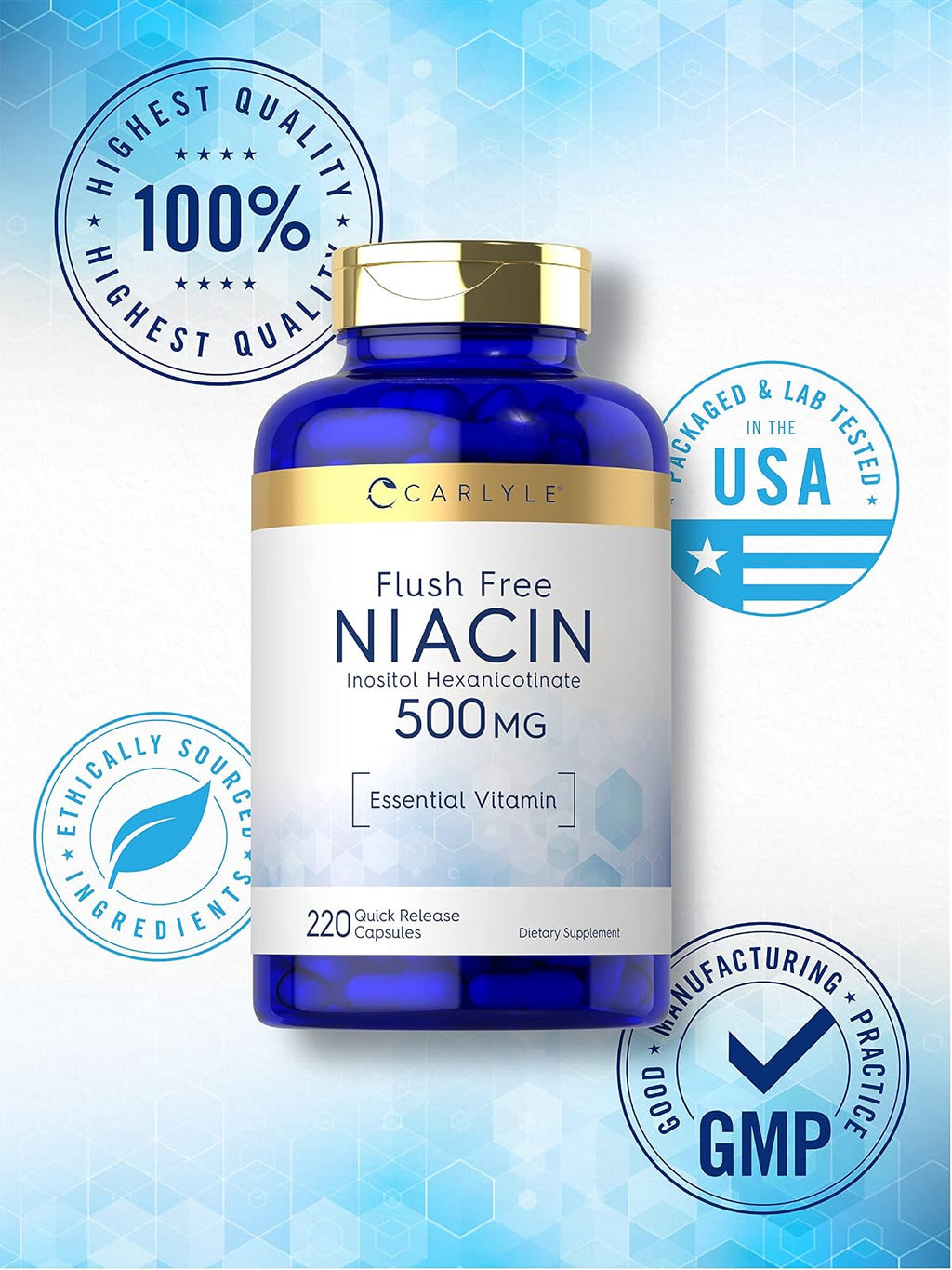 Niacin support for healthy skin