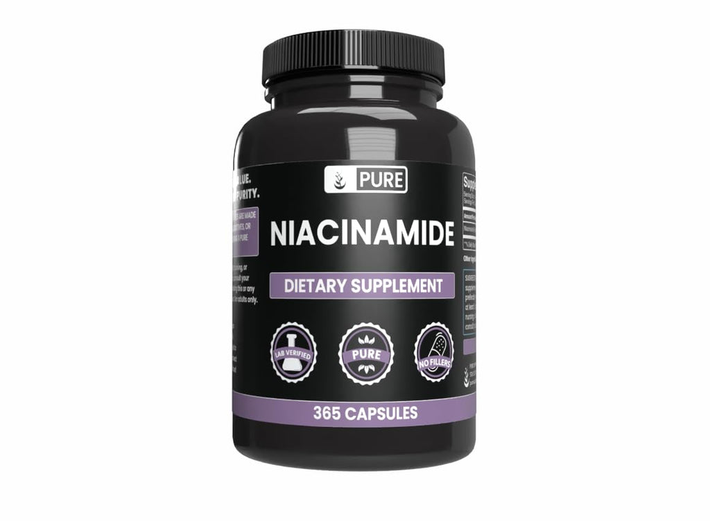 Niacinamide capsules for skin health