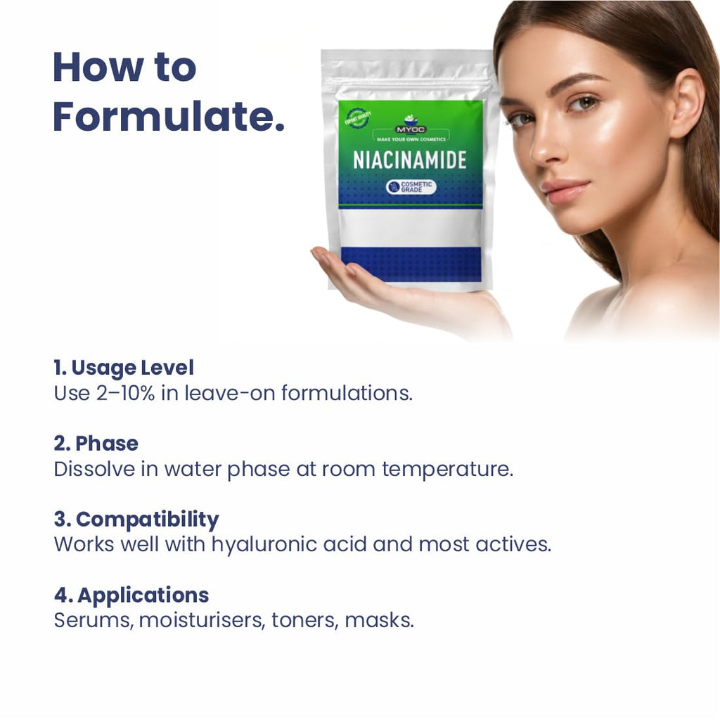 niacinamide powder for acne treatment