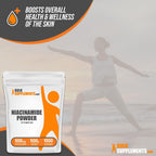 Niacinamide powder for stress relief and mood