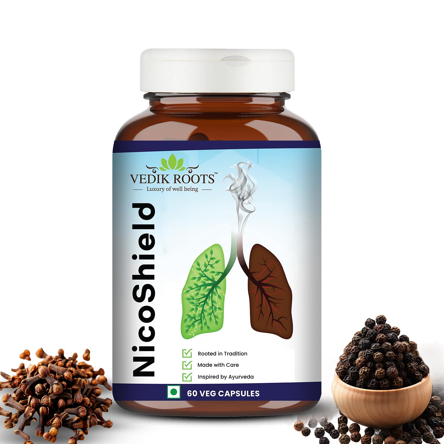 NicoShield ashwagandha supplement for relaxation