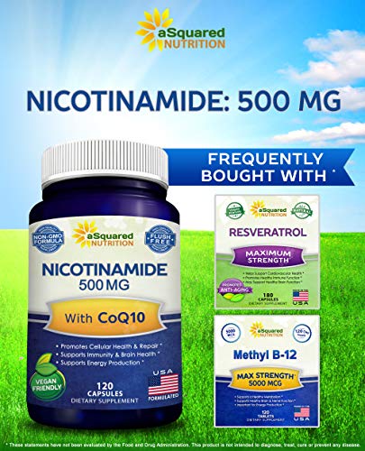Nicotinamide 120 capsules for daily use
