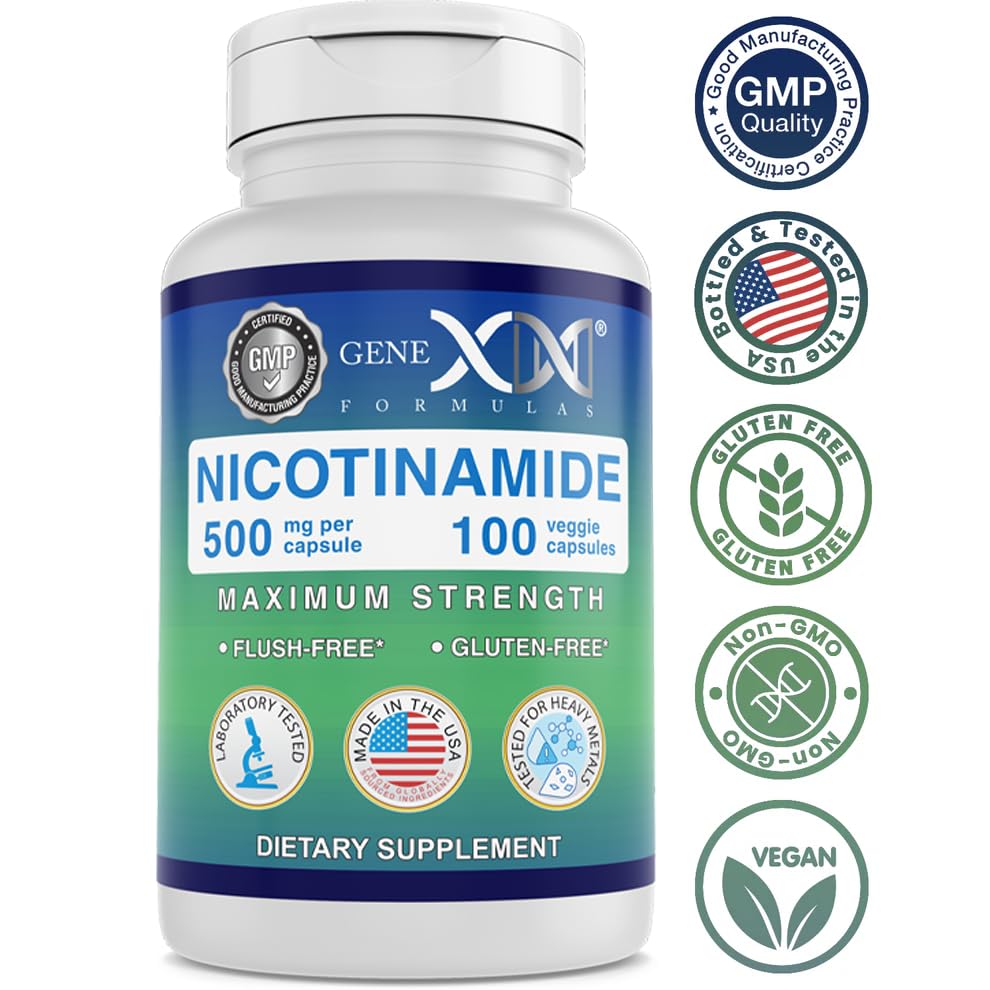 Nicotinamide 500 mg for healthy skin