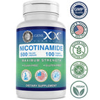 Nicotinamide 500 mg for healthy skin