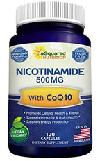Nicotinamide 500 mg vitamin B3 capsules