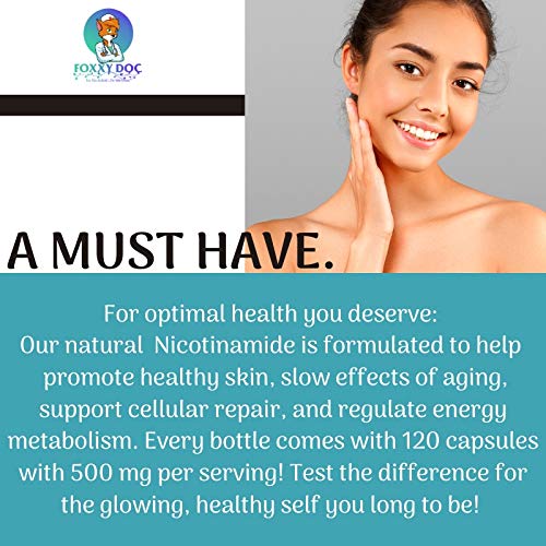 Nicotinamide capsules for energy support