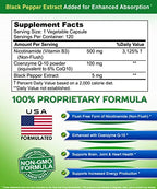 Nicotinamide capsules for skin health
