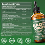 Nicotinamide drops for cellular health