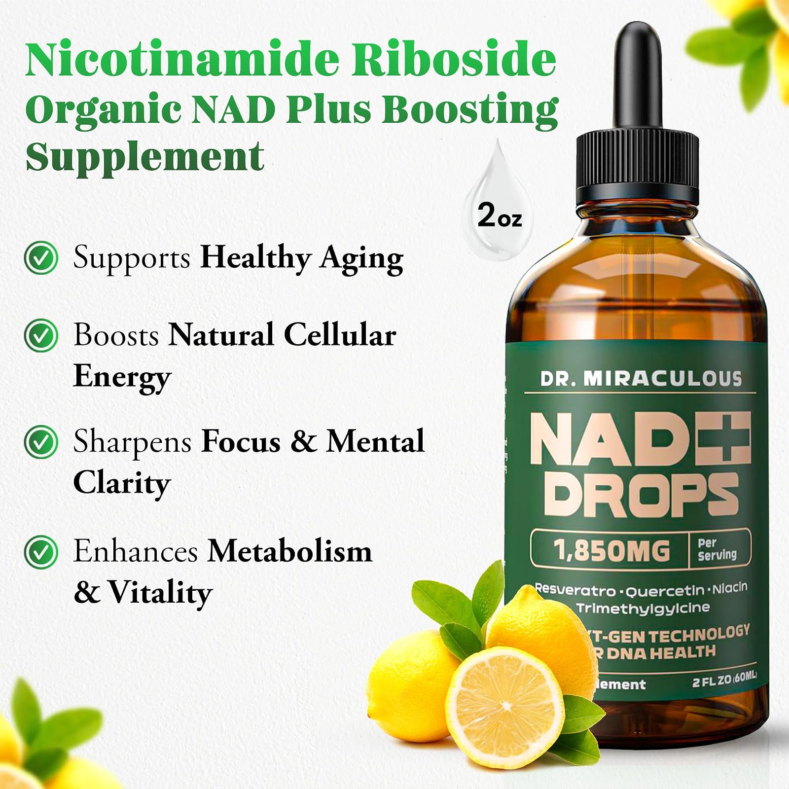 Nicotinamide liquid for immune support