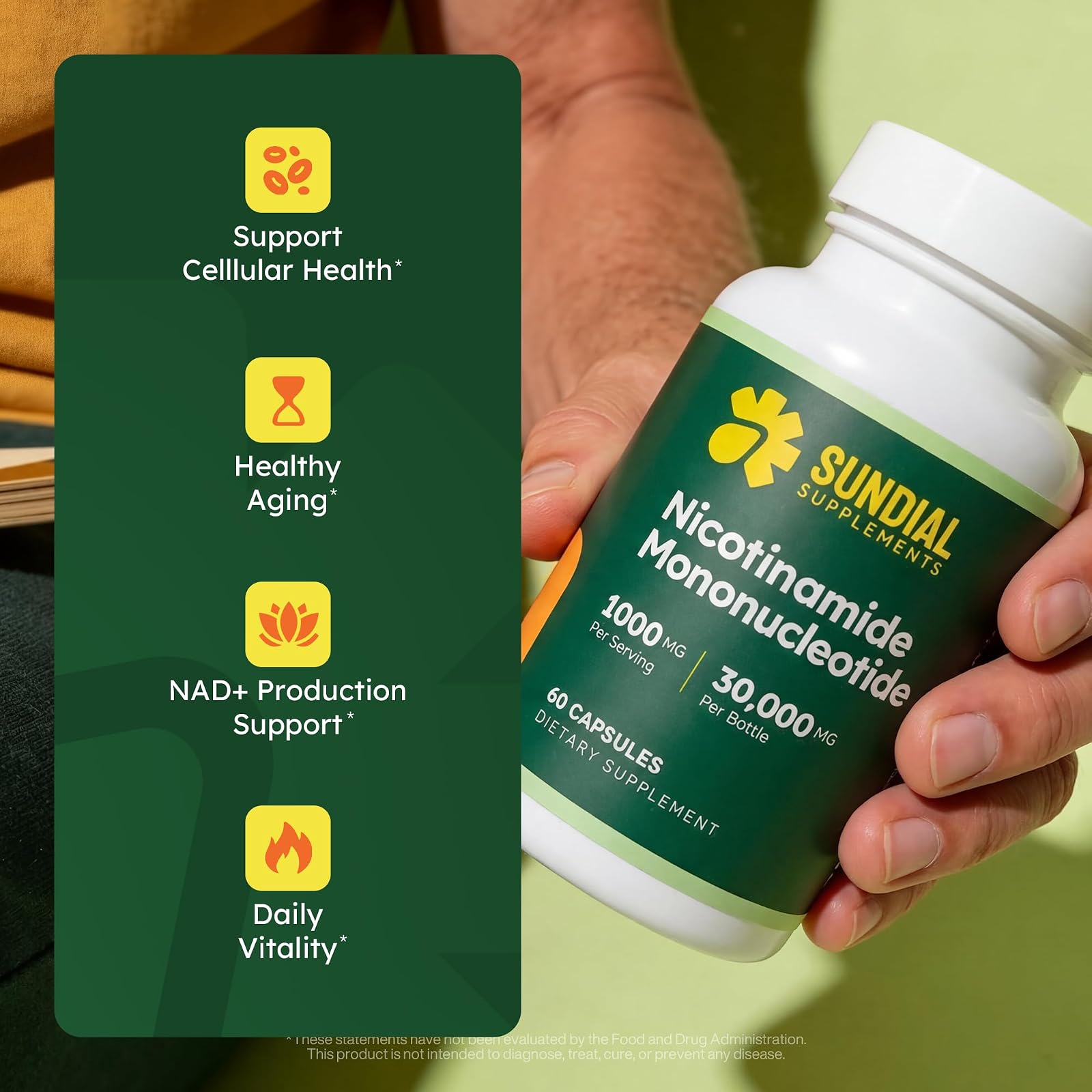 Nicotinamide Mononucleotide daily health support