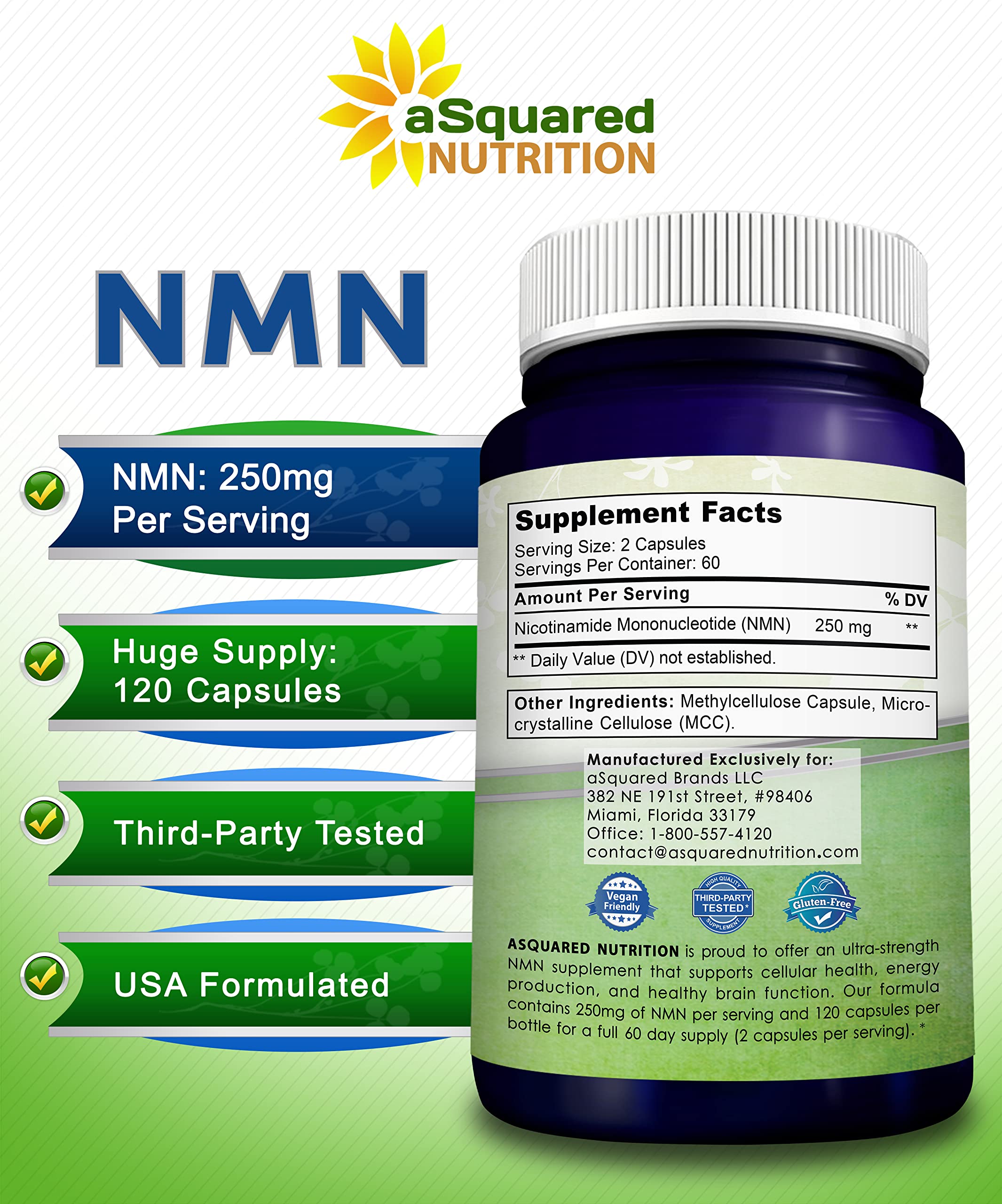 Nicotinamide mononucleotide for cellular health