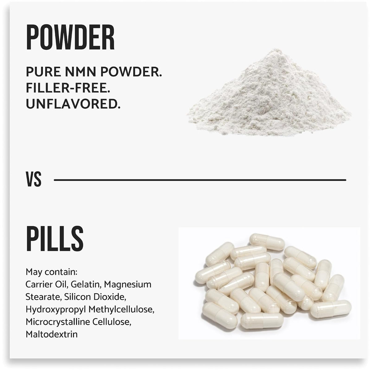 Nicotinamide mononucleotide for improved metabolism