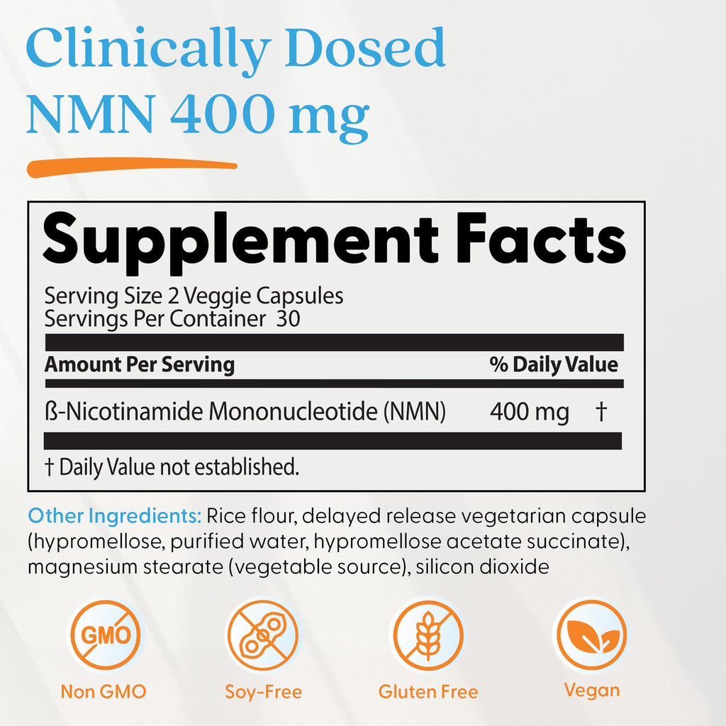 Nicotinamide Mononucleotide for vitality