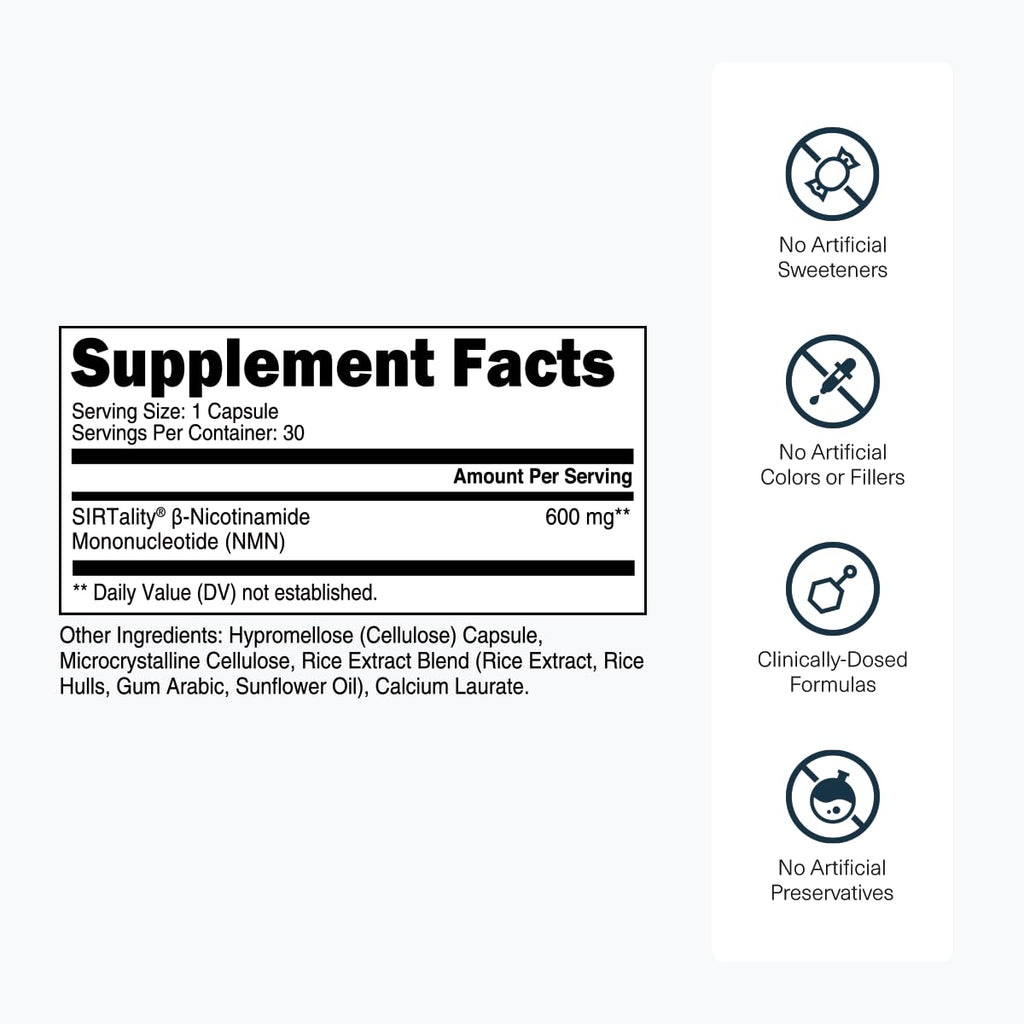 Nicotinamide mononucleotide for vitality