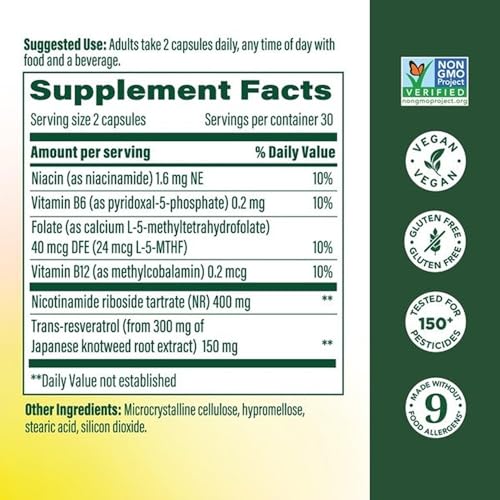 Nicotinamide riboside antioxidant support supplement