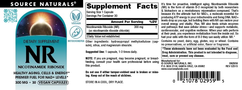Nicotinamide Riboside for cellular health