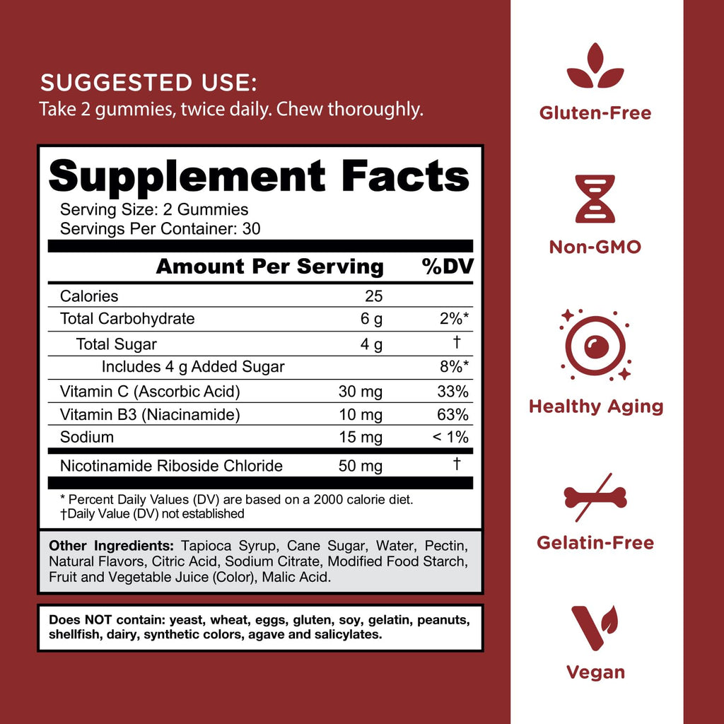 Nicotinamide riboside for healthy aging