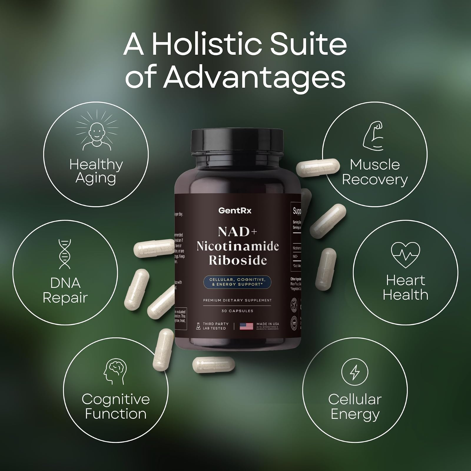 Nicotinamide Riboside supports healthy aging