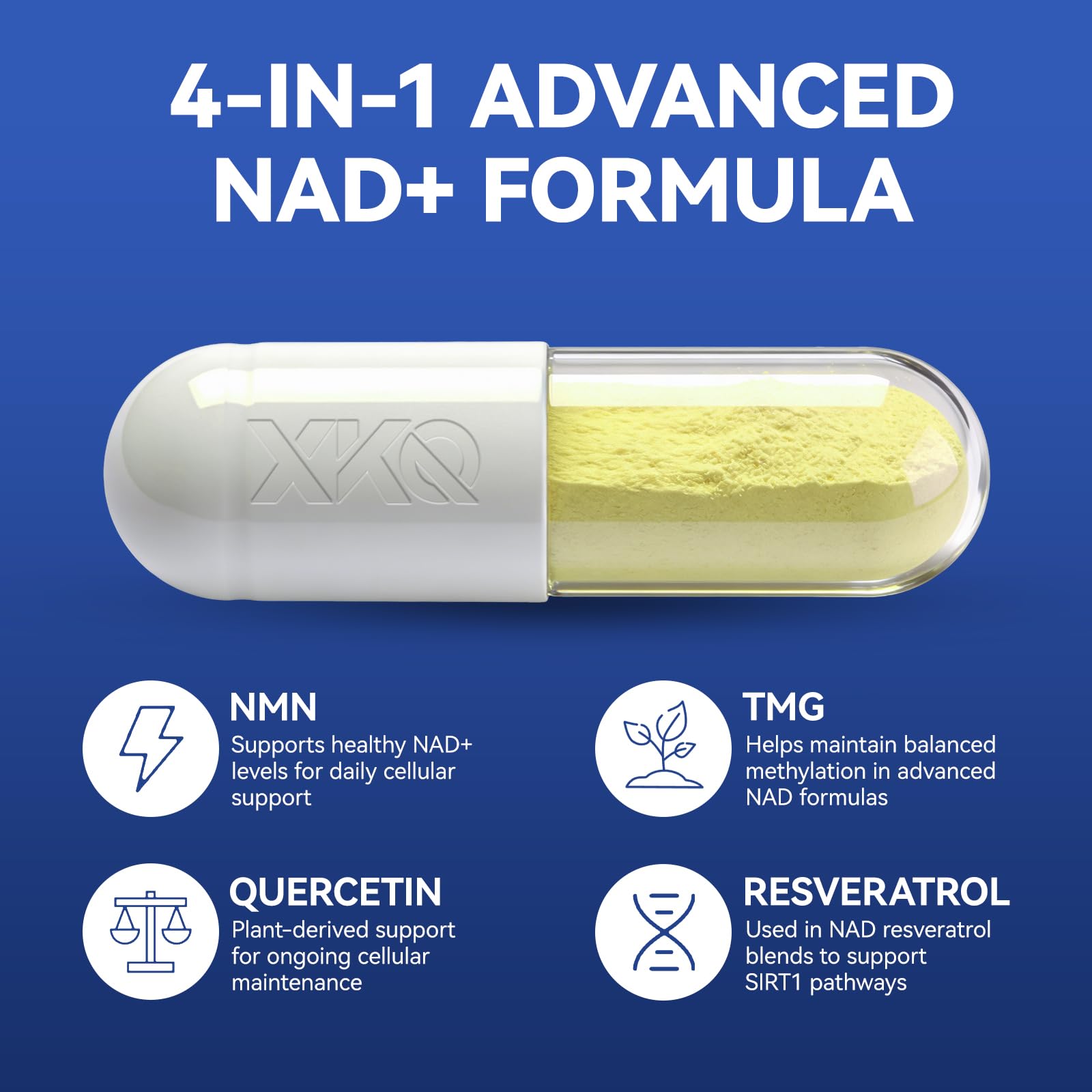 Nicotinamide riboside vitamin B12 capsules
