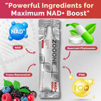 Nicotinamide riboside with resveratrol benefits
