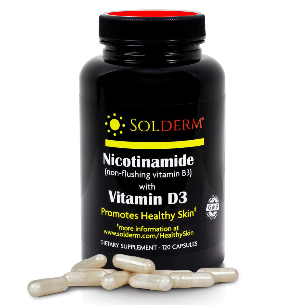 Nicotinamide Vitamin B3 500 mg capsules