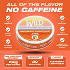 Nicotine free energy pouches