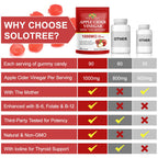 NIFEISHI apple cider vinegar gummies support gut health