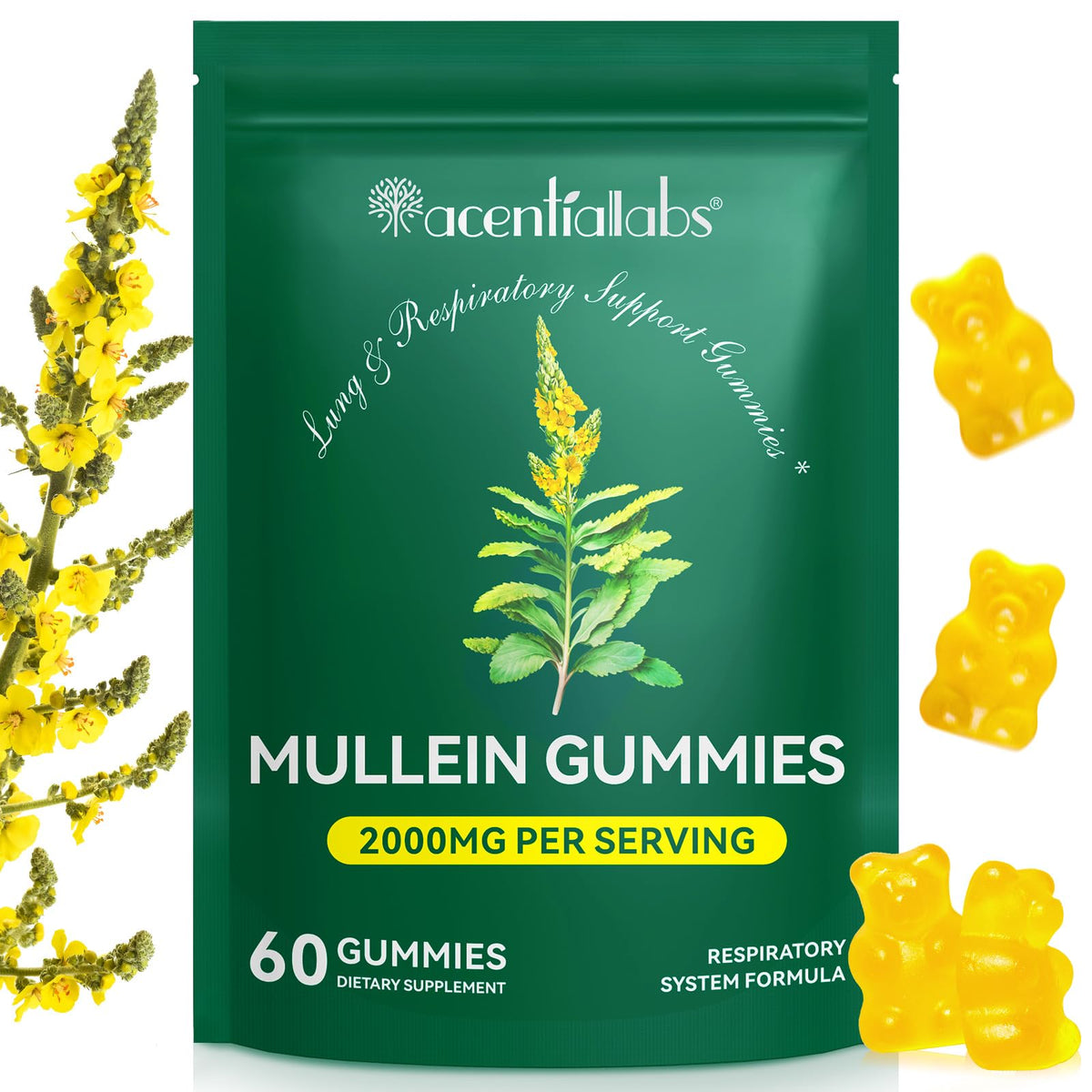 NIFEISHI Mullein Leaf Extract gummies