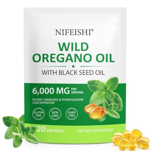 NIFEISHI oregano oil softgels benefits