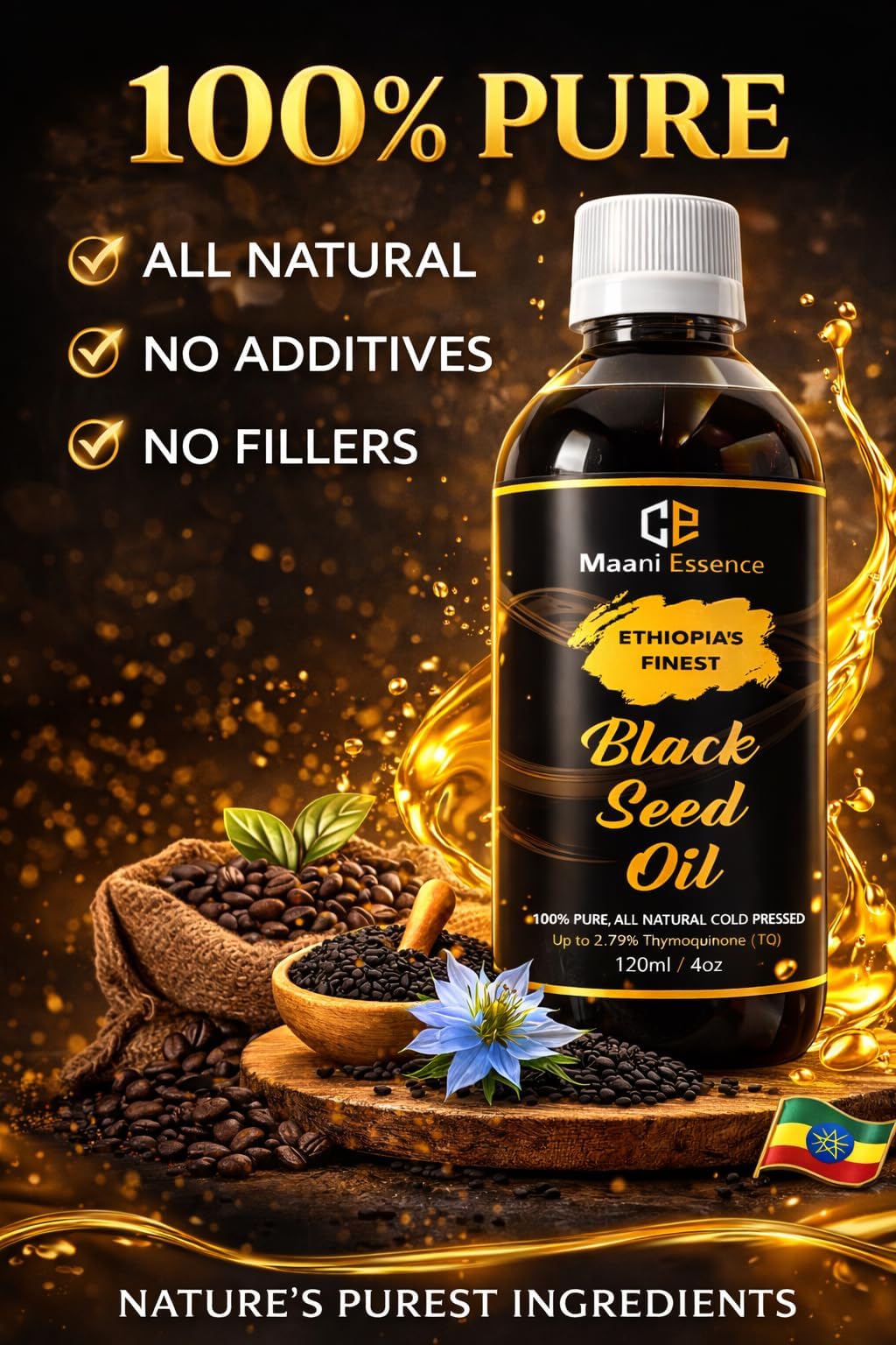 Nigella sativa oil for skin