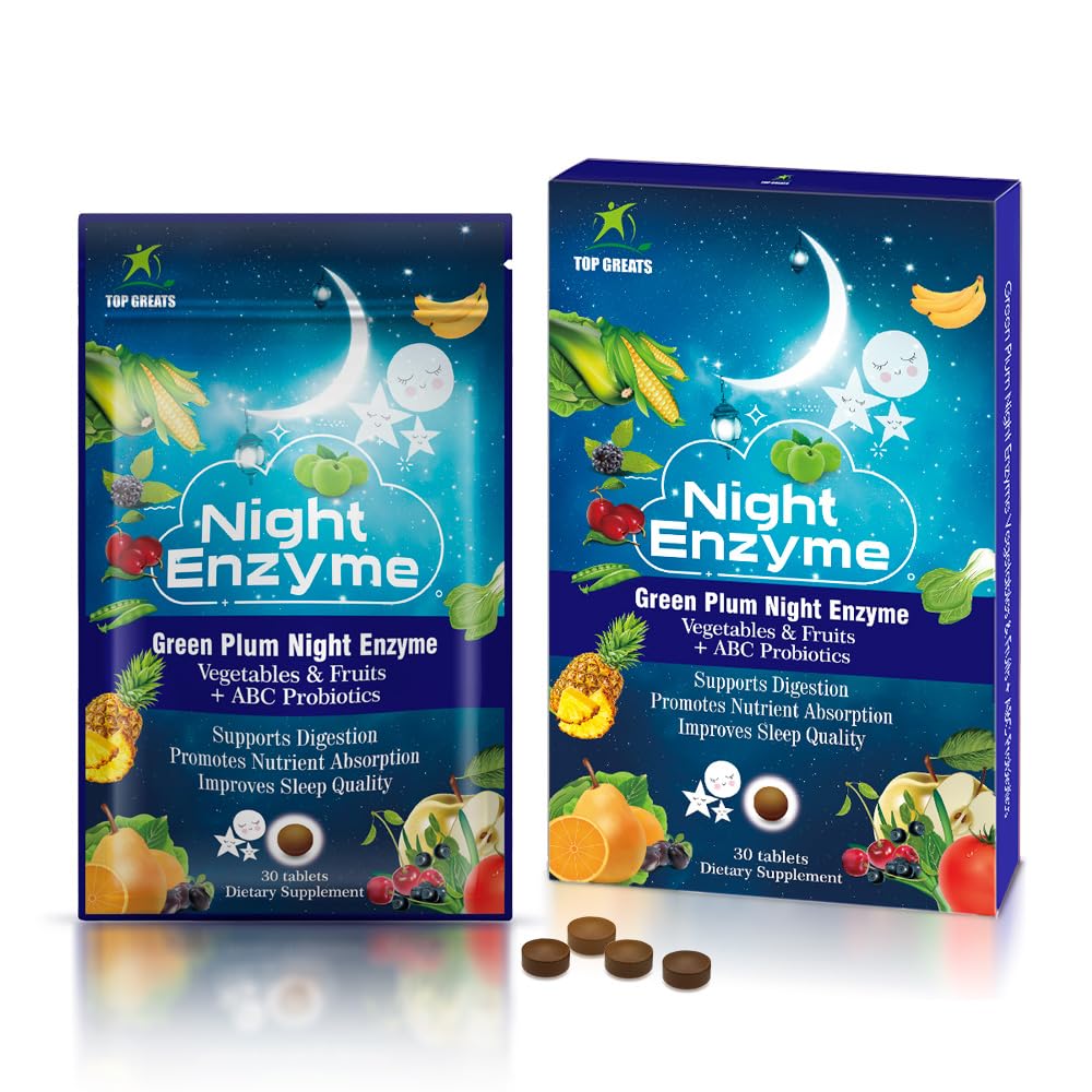 night enzyme digestive enzymes tablets