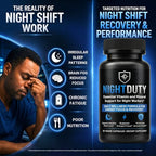 Night Shift Essentials multivitamin for night workers
