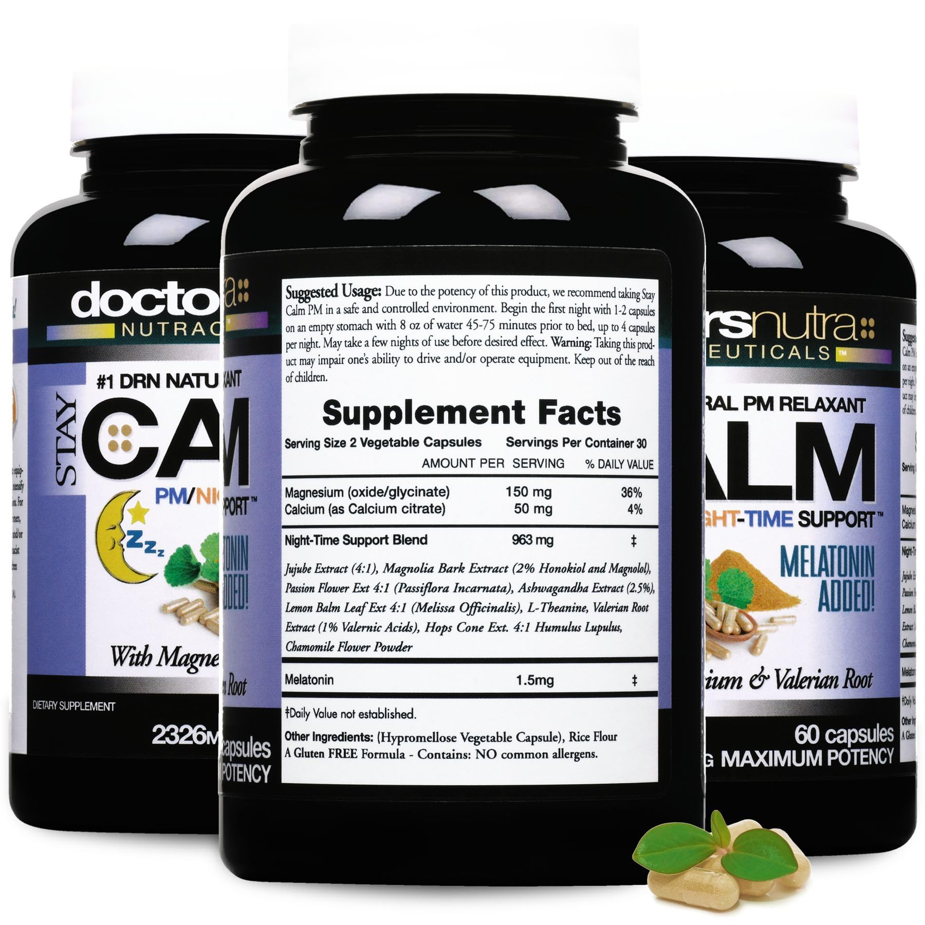 night-time relief blended vitamin & mineral supplements