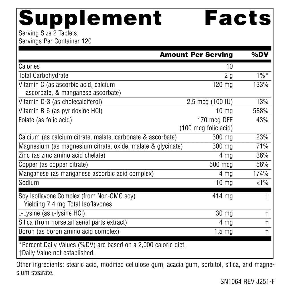 Nighttime calcium for restful sleep