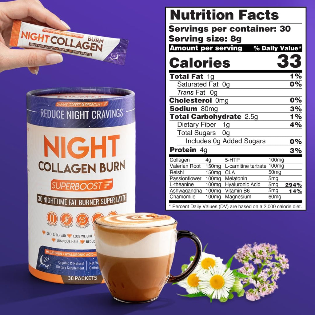 nighttime collagen supplement benefits
