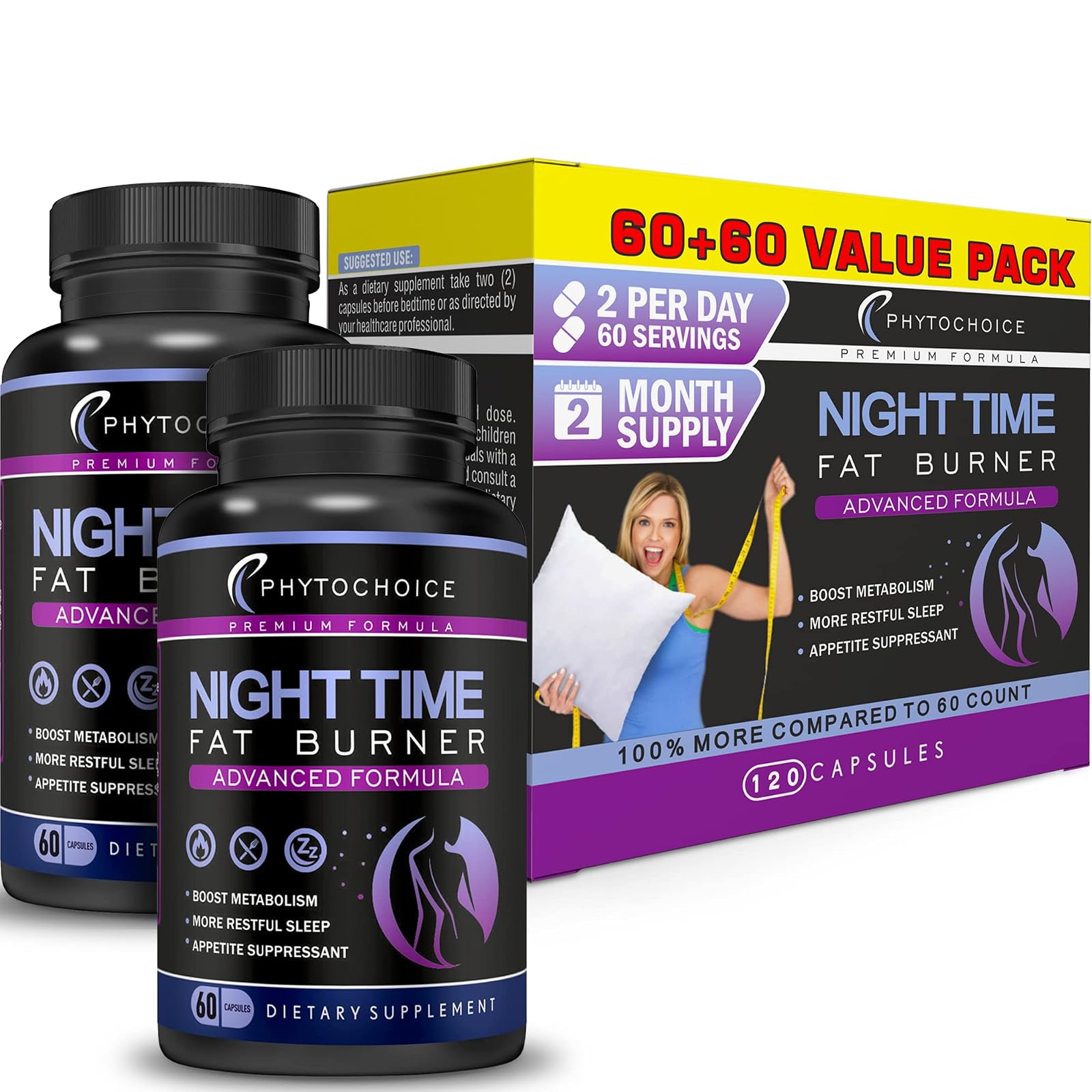 nighttime fat burner capsules for sleep