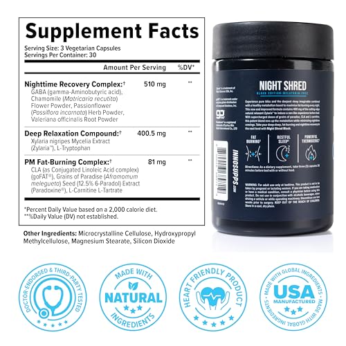 Nighttime fat burners for restful sleep
