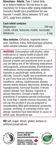 nighttime magnesium supplement for calm