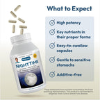 nighttime melatonin support for relaxation