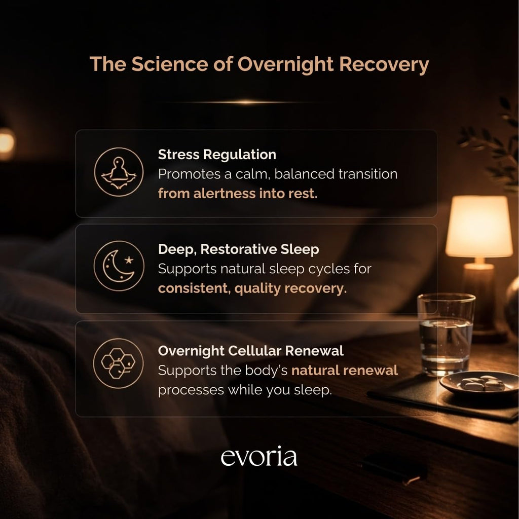 nighttime recovery supplement capsules