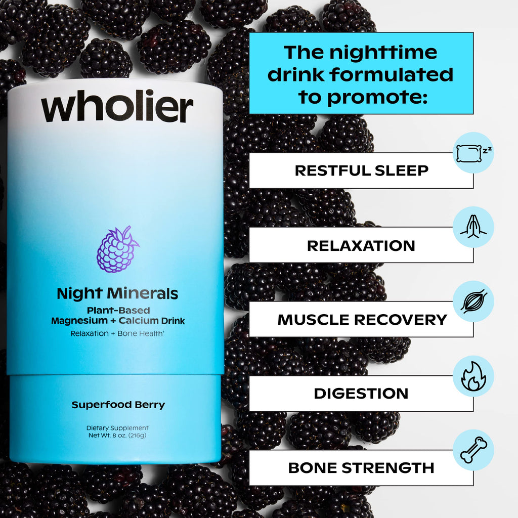 nighttime relaxation with magnesium supplement