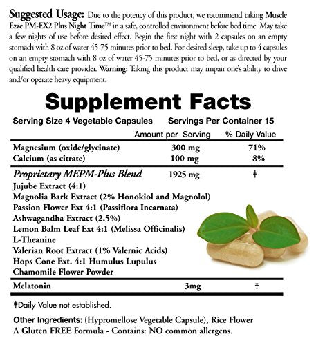 nighttime wellness vitamin blend