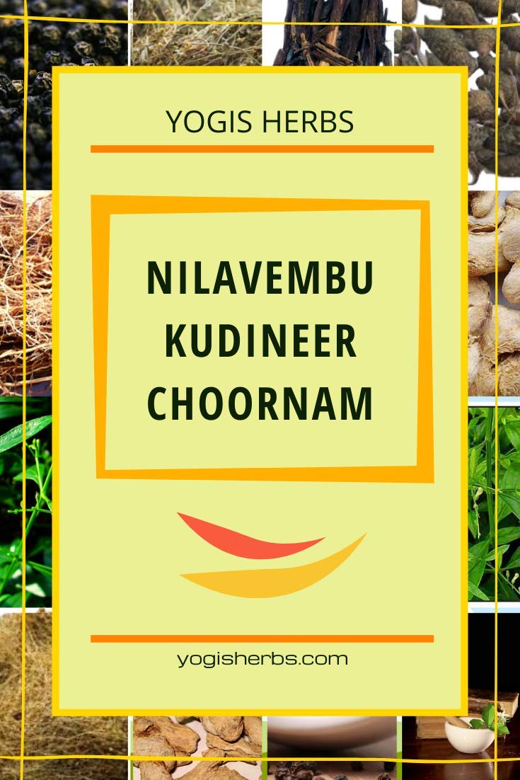 Nilavembu Kudineer Choornam immune support remedy