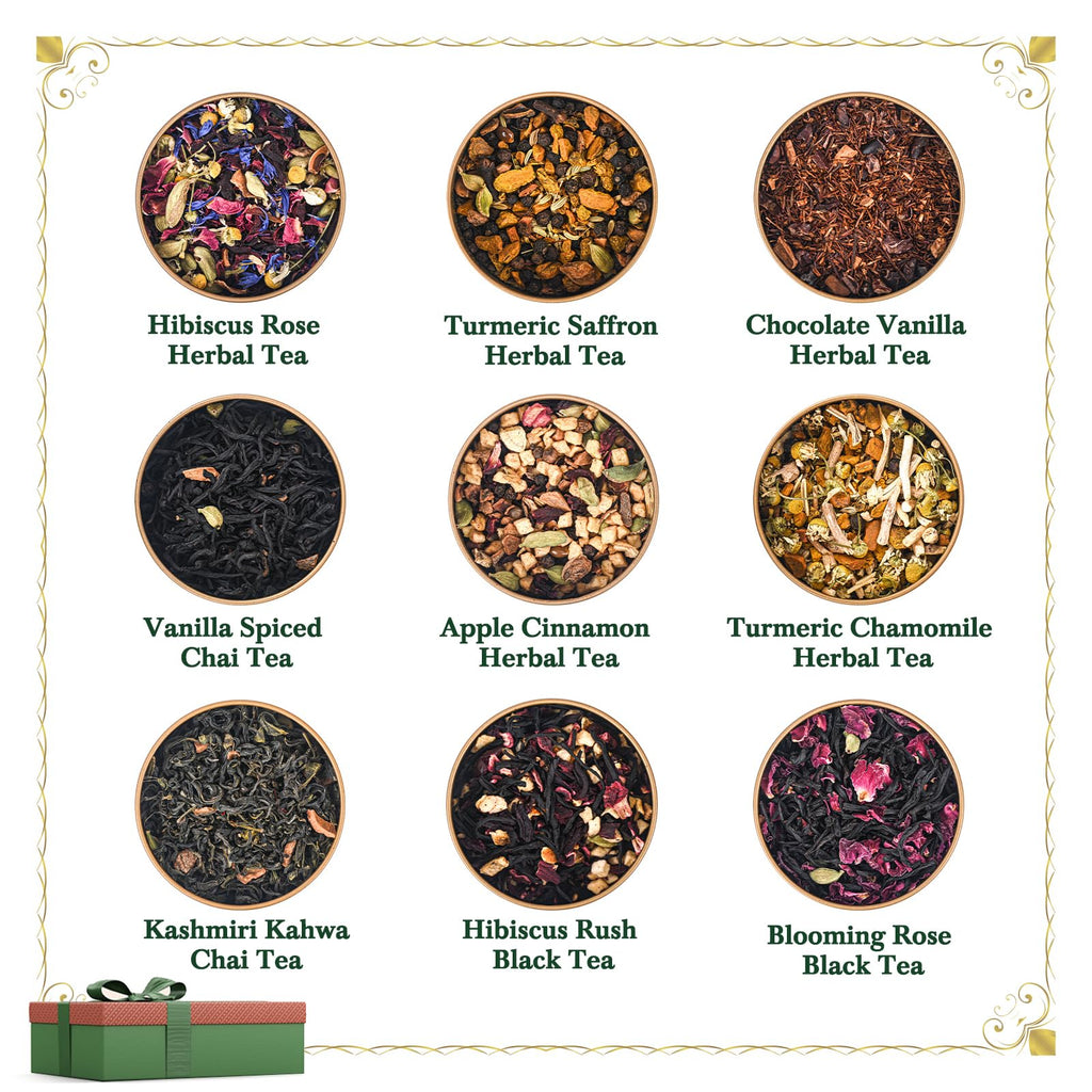 nine blend loose leaf tea