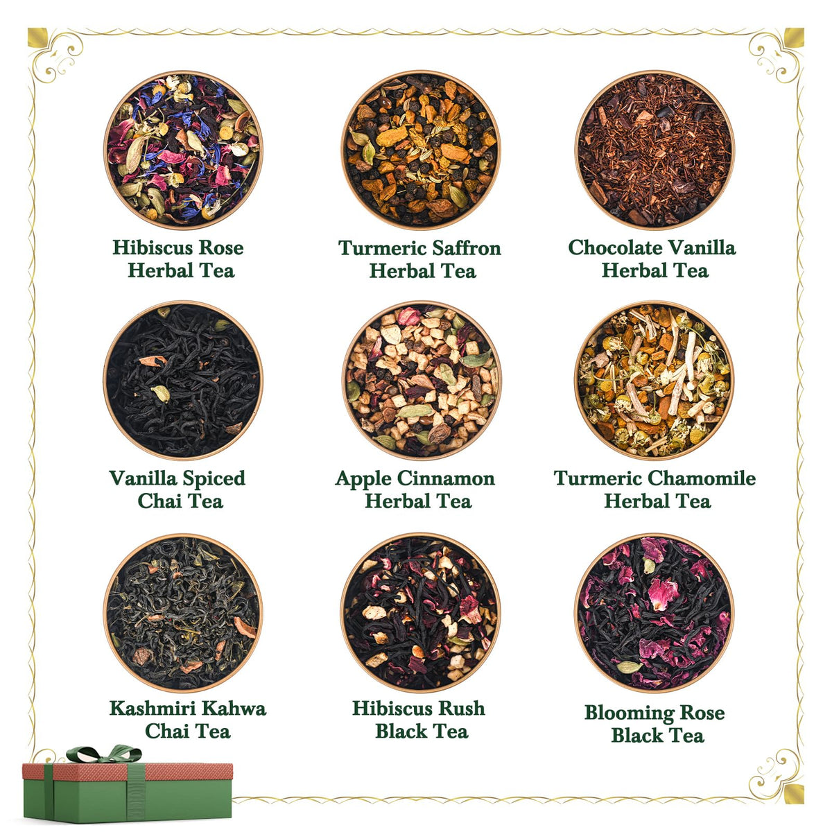 nine blend loose leaf tea